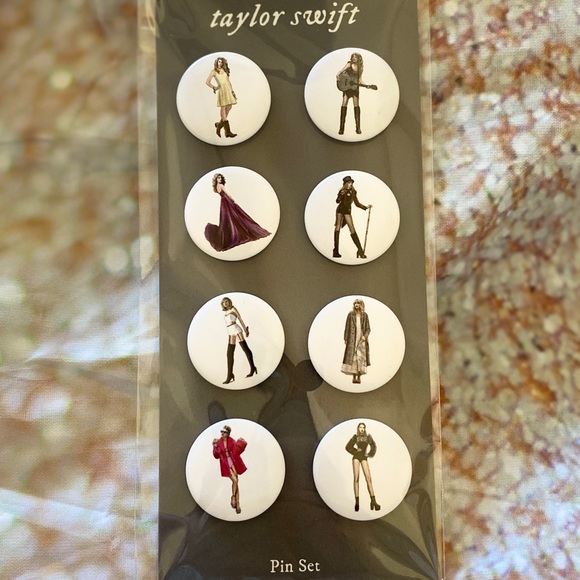 Taylor Swift | Accessories | Taylor Swift Folklore Eras Pin Set Buttons ...